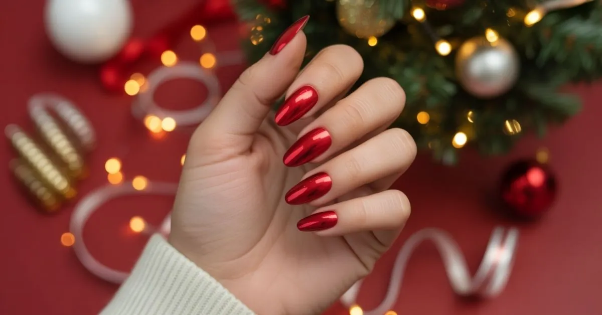 Red Chrome Christmas Nails: The Ultimate Guide To Holiday Glam